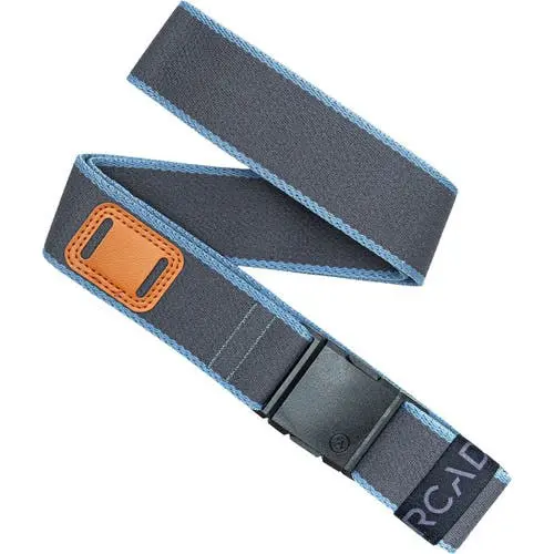 ARCADE Blackwood Slim Belt - Charcoal/blush