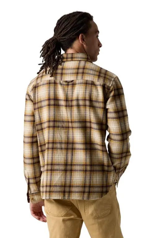 BACKCOUNTRY Venture Midweight Flannel Shirt - Starfish Peeler Plaid