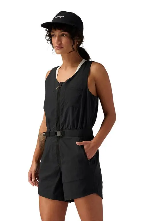 BACKCOUNTRY Wasatch Ripstop Romper - Black