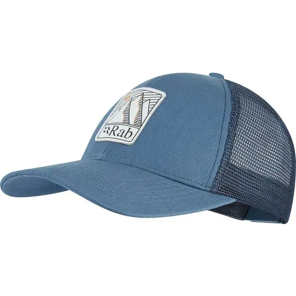RAB Dihedral Badge Trucker Cap - Orion Blue