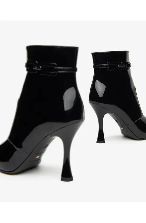 NEROGIARDINI Pointed Toe Bootie - Black