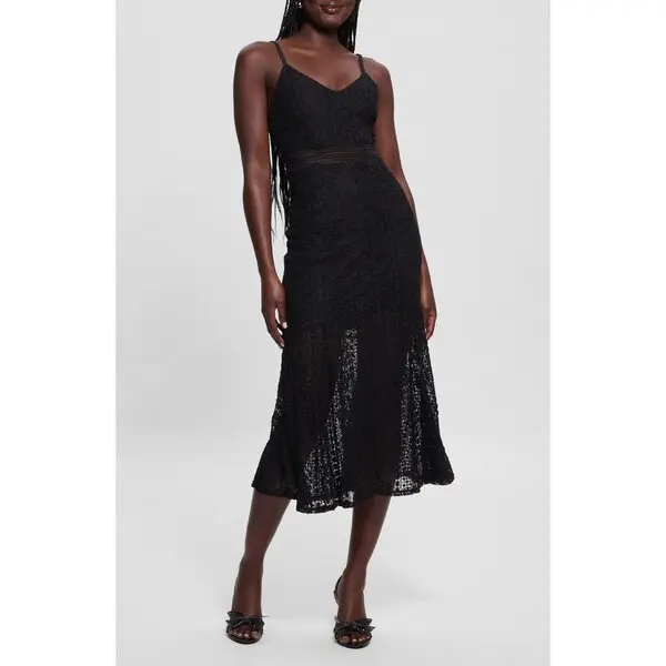 Guess Marie Lace Midi Dress