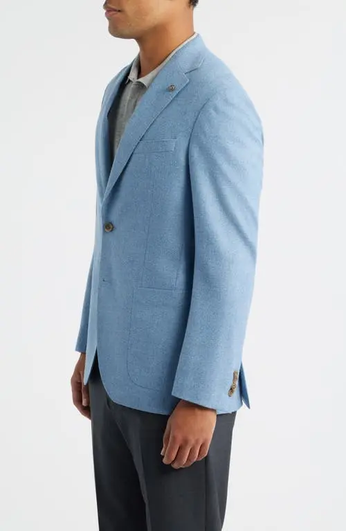 JACK VICTOR Morton Contemporary Fit Mélange Wool Sport Coat