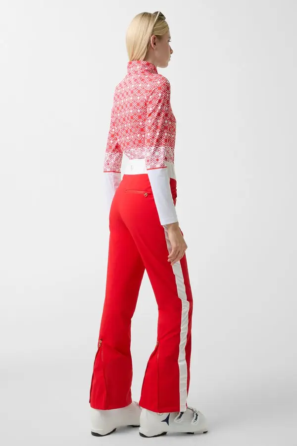 Bogner Ilma Ski Trousers - Red/white