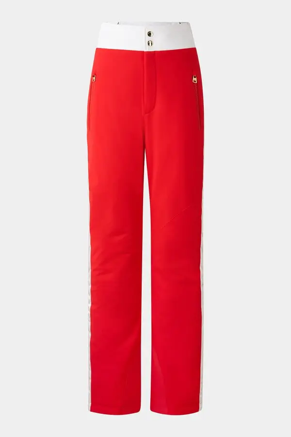Bogner Ilma Ski Trousers - Red/white