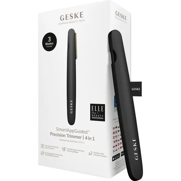 GESKE Smartappguided Precision Trimmer | 4 In 1 - Gray