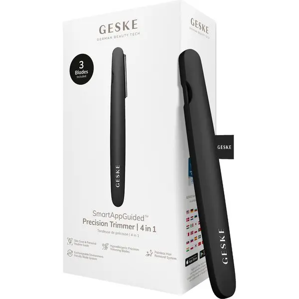 GESKE Smartappguided Precision Trimmer | 4 In 1 - Gray