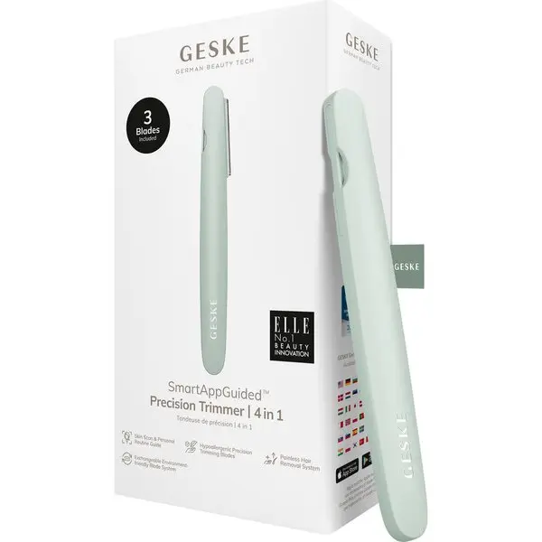 GESKE Smartappguided Precision Trimmer | 4 In 1 - Green