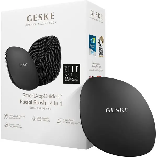 GESKE Smartappguided Facial Brush | 4 In 1 - Gray