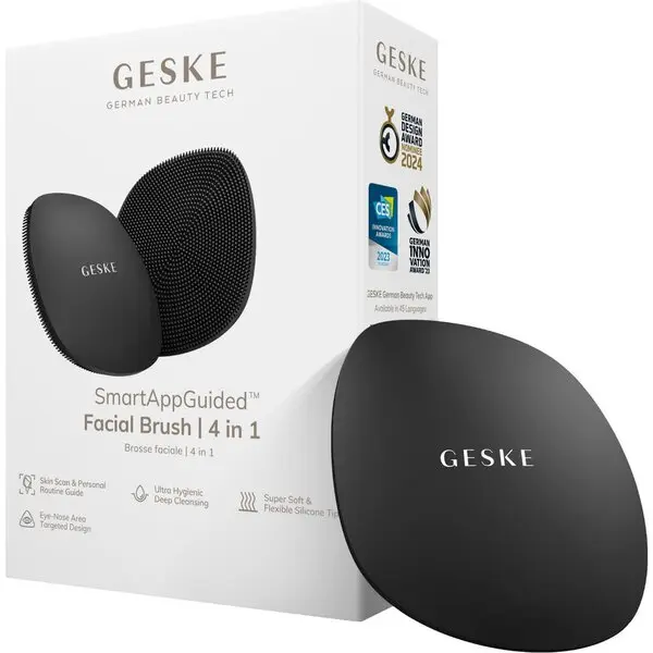 GESKE Smartappguided Facial Brush | 4 In 1 - Gray