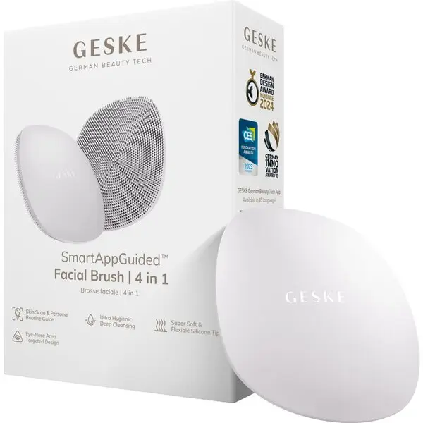 GESKE Smartappguided Facial Brush | 4 In 1 - Starlight