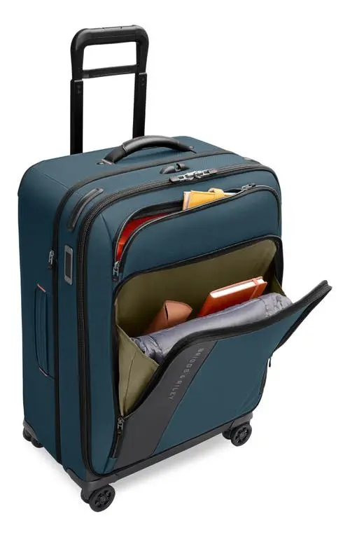 Briggs & Riley Medium 26-inch Expandable Spinner Packing Case - Ocean