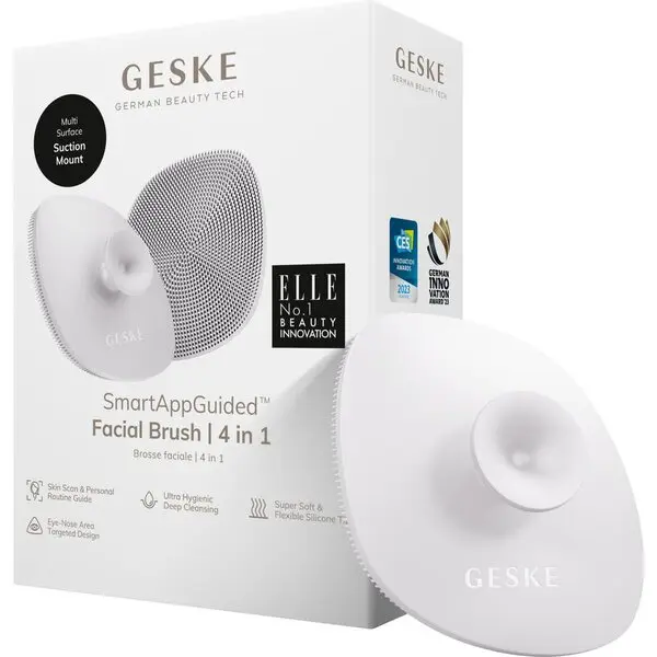 GESKE Smartappguided Facial Brush With Handle | 4 In 1 - Starlight