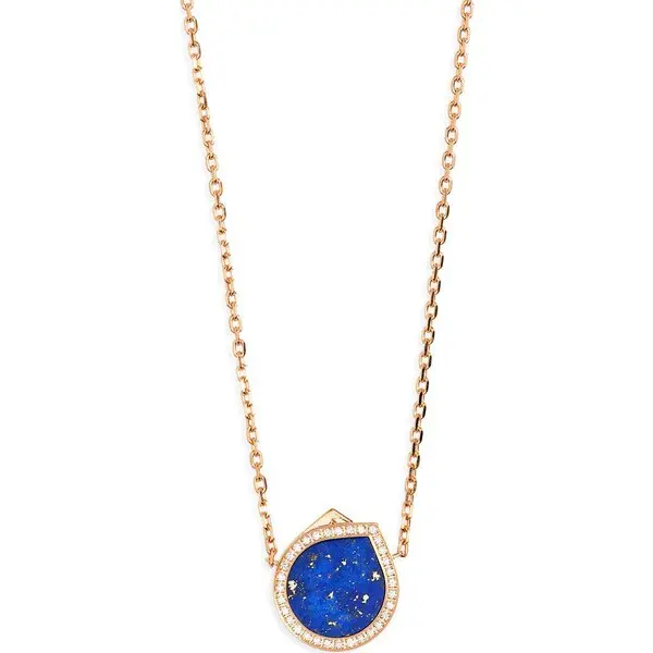 REPOSSI Antifer Lazuli & Diamond Pendant Necklace - Lapis