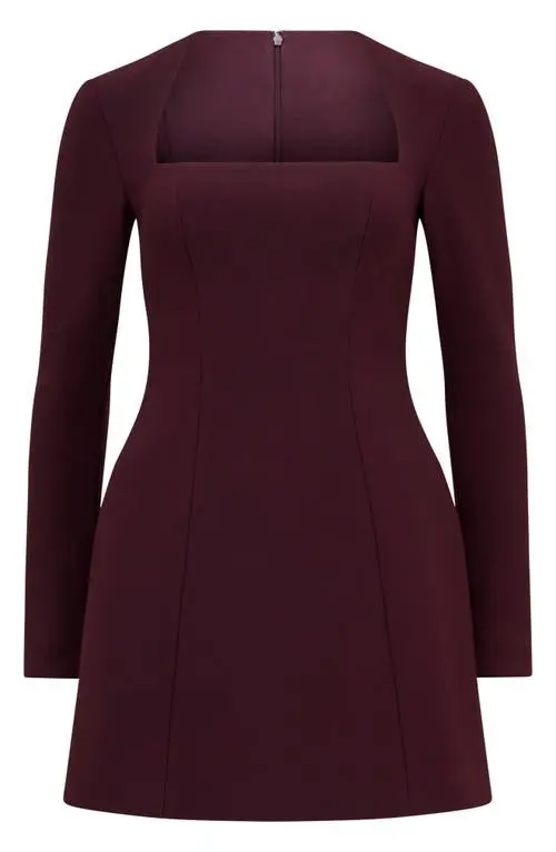 EVER NEW Ruby Long Sleeve Minidress