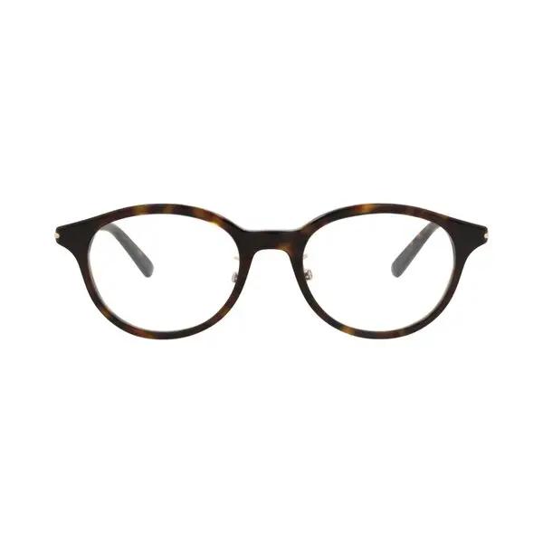 Gucci Round Recycled Acetate Optical Frames - Brown