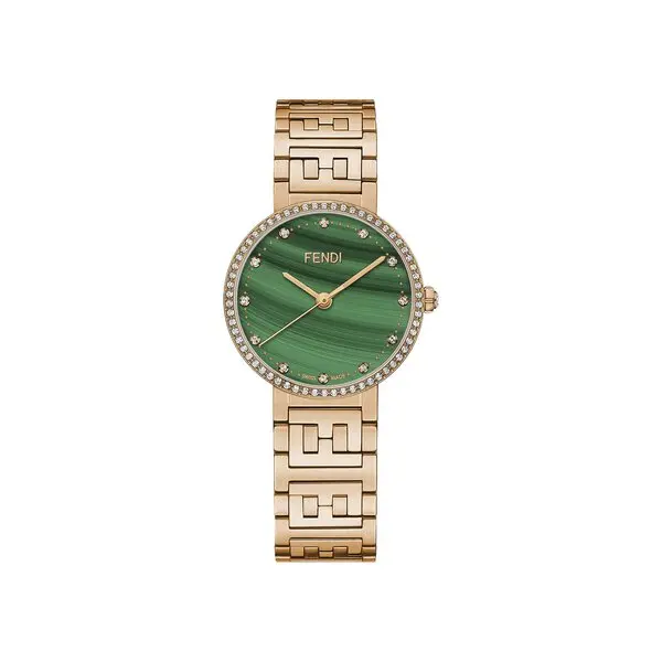 Fendi Forever Diamond Rose Watch - Gold