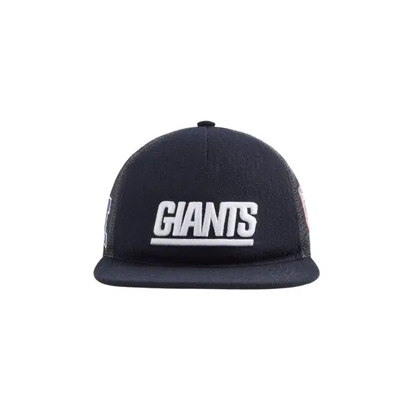 Kith X '47 Nfl New York Giants Wool Hitch Trucker Cap - Black
