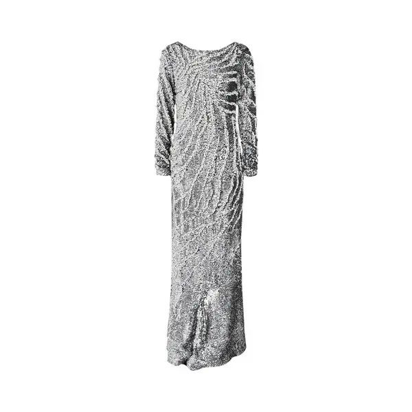 Givenchy Sequined Mermaid Gown - Silver
