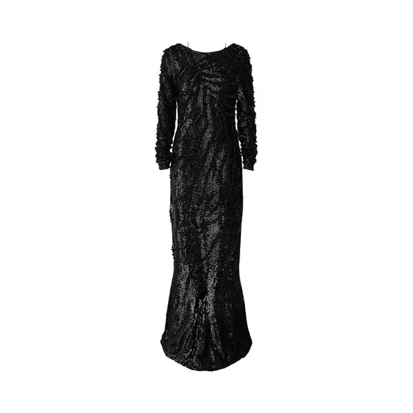 Givenchy Sequin Mermaid Gown - Black