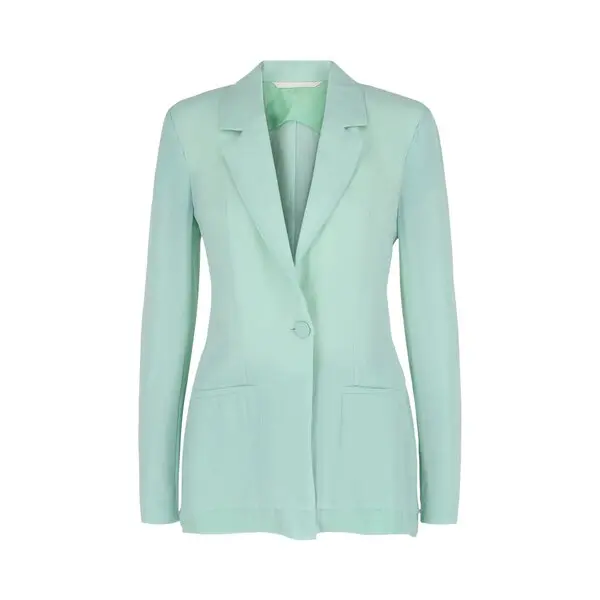 Givenchy Single-breasted Sheer Silk Blazer
