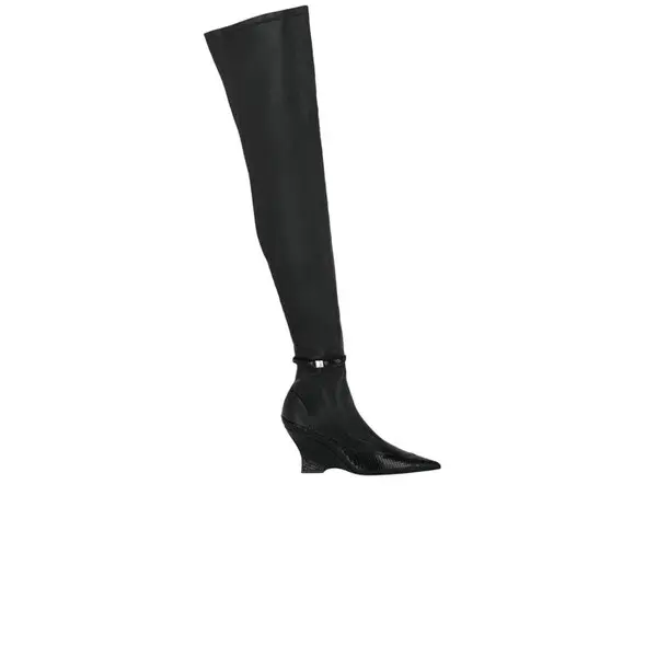 Givenchy Raven Over-the-knee Boots - Black