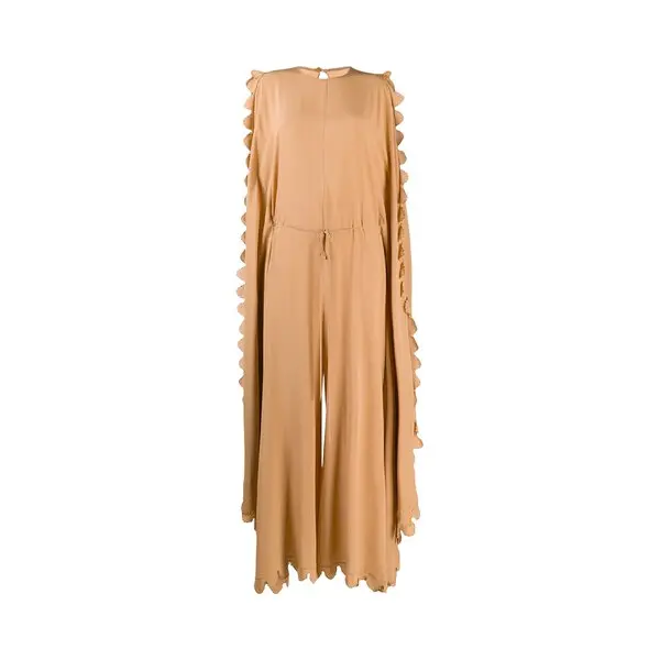 Stella McCartney Bobbi All In One Jumpsuit - Tan