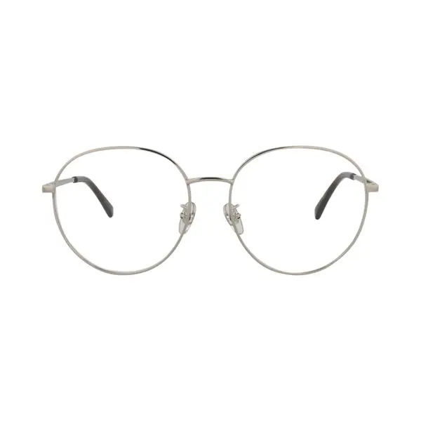Stella McCartney Round Frame Metal Optical Frames - Silver