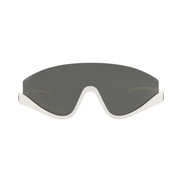 Gucci Shield Frame Sunglasses - White
