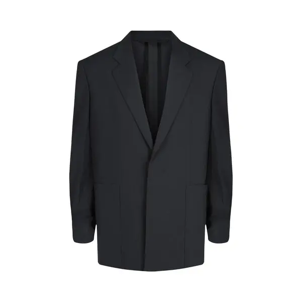 Givenchy Boxy Fit Single Button Blazer