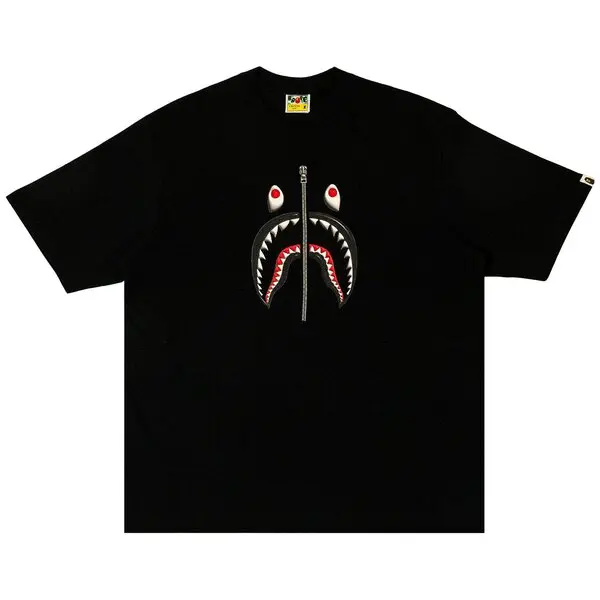 A BATHING APE 3d Shark Relaxed Fit Tee