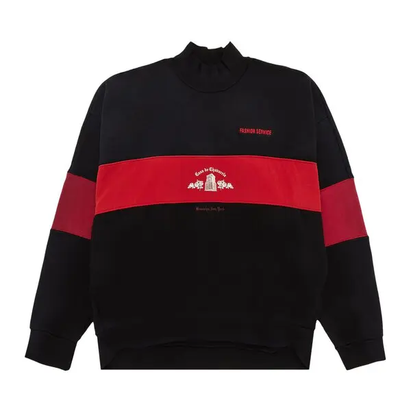 WILLY CHAVARRIA Casa De Chavarria Crewneck Sweater - Black