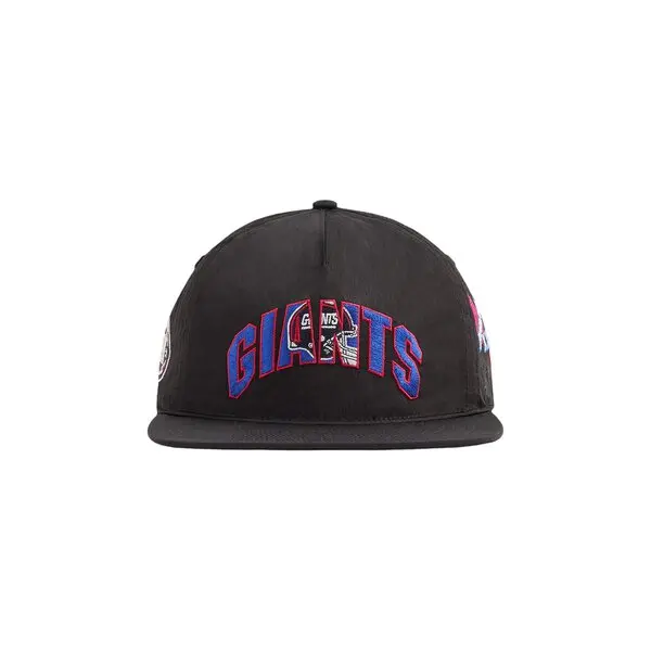 Kith X '47 New York Giants Nylon Hitch Snapback - Black