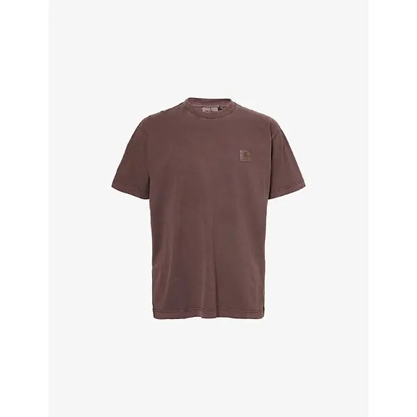 Carhartt Work In Progress Vista Short-sleeves Cotton-jersey T-shirt - Palisander