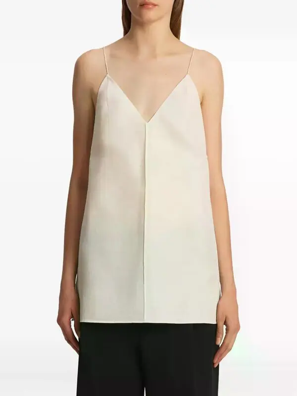 Khaite Talsie V-neck Top