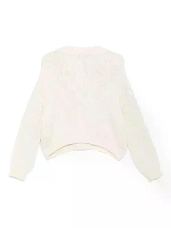 ROBERTO COLLINA V-neck Long Sleeve Sweater