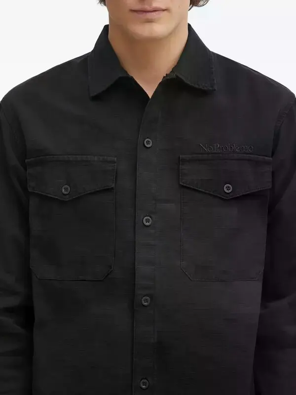 NO PROBLEMO Chest-pocket Shirt