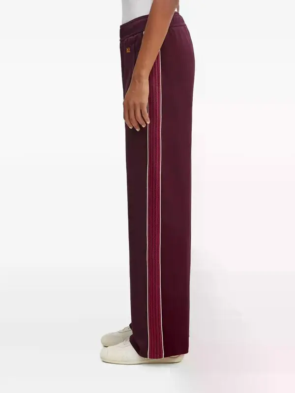 WALES BONNER Side-stripes Track Pants - Red