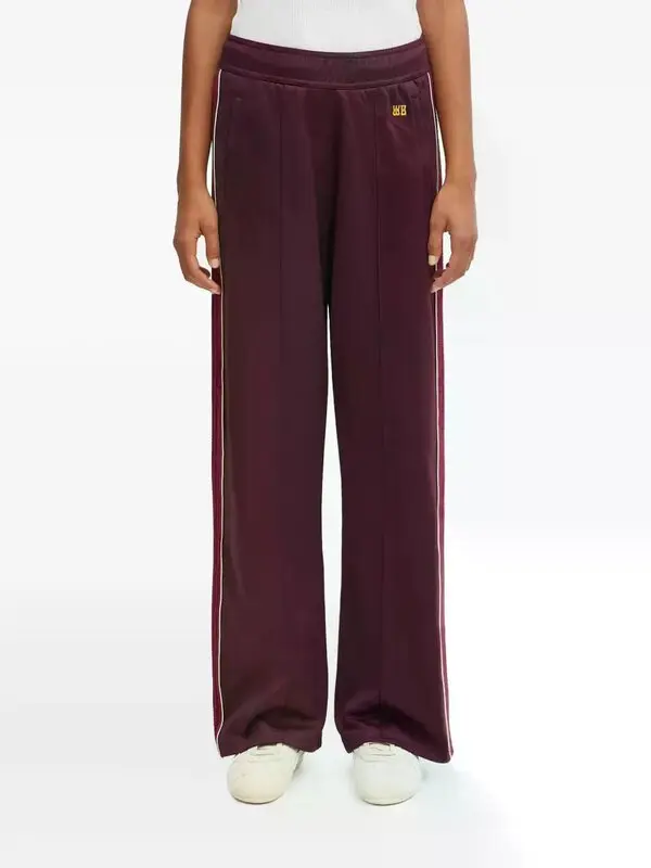WALES BONNER Side-stripes Track Pants - Red