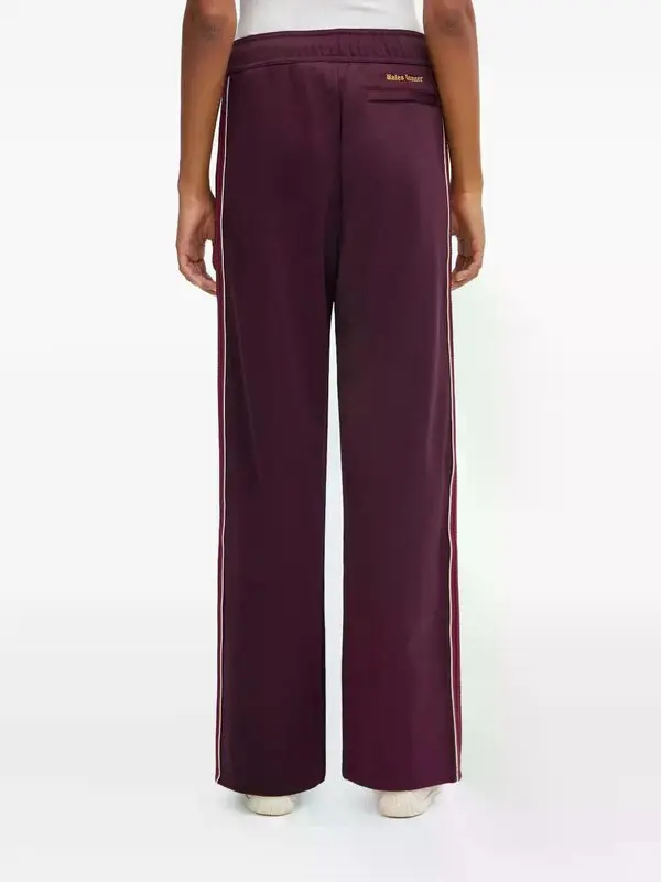 WALES BONNER Side-stripes Track Pants - Red