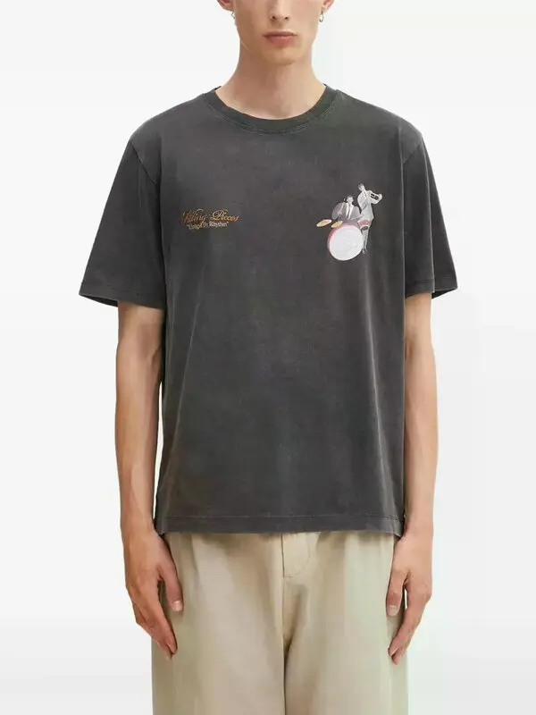 Filling Pieces Graphic-print T-shirt - Grey
