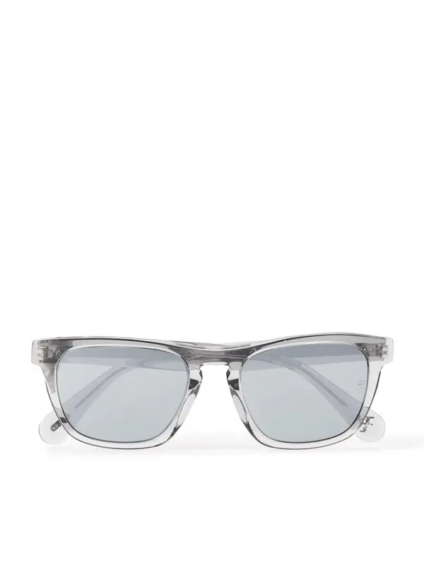 Oliver Spencer Roger Federer R-3 Square-frame Sunglasses - Gray