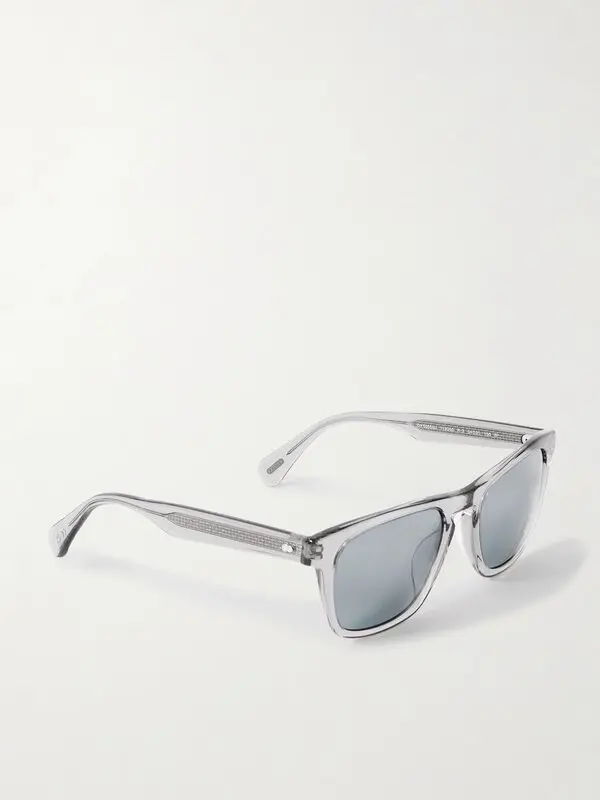 Oliver Spencer Roger Federer R-3 Square-frame Sunglasses
