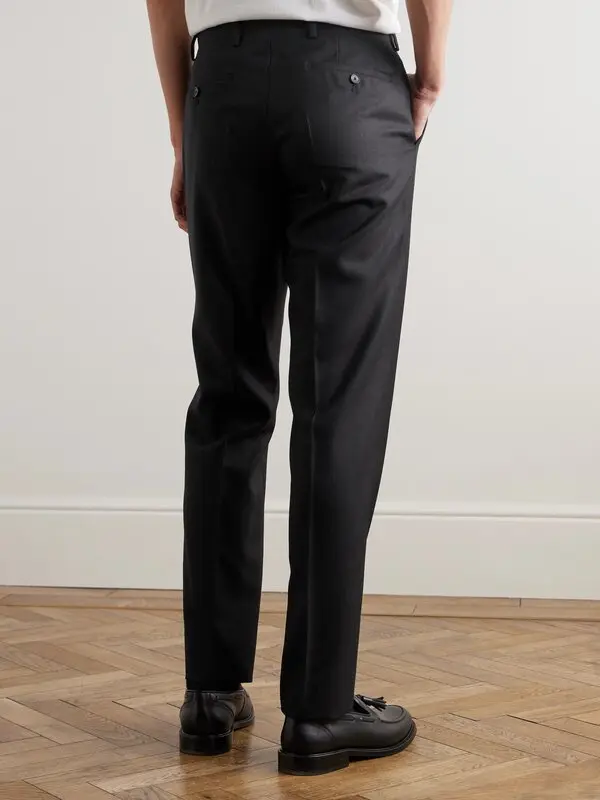 Mr P. Philip Slim-fit Wool-twill Suit Trousers