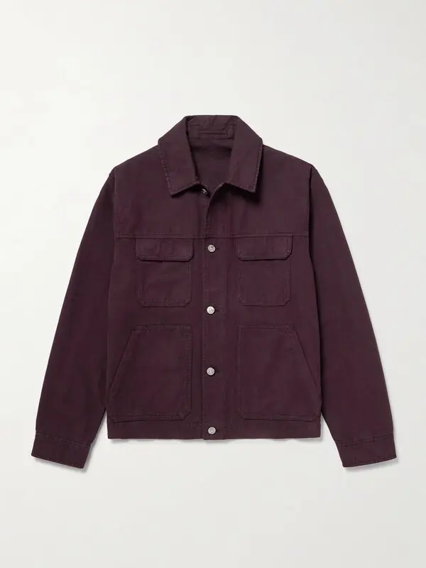 Mr P. Organic Cotton-canvas Chore Jacket