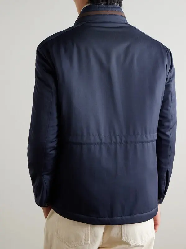 N.peal Wool-blend Field Jacket
