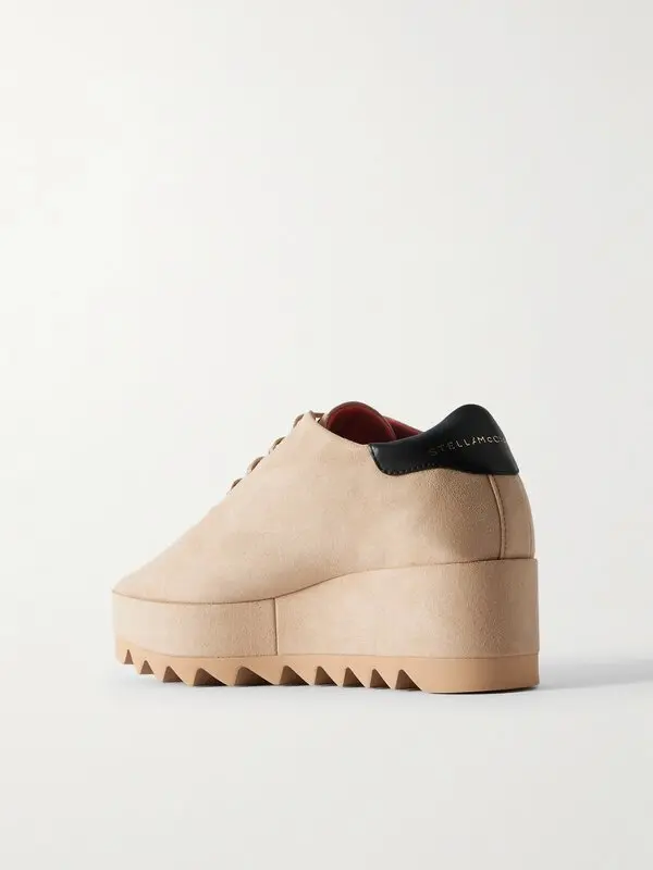Stella McCartney Sneak-elyes Brogues - Neutrals