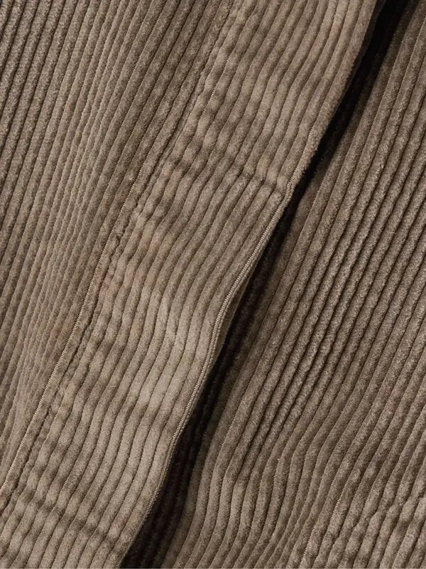 KALLMEYER Elliott Cotton-corduroy Jacket - Taupe