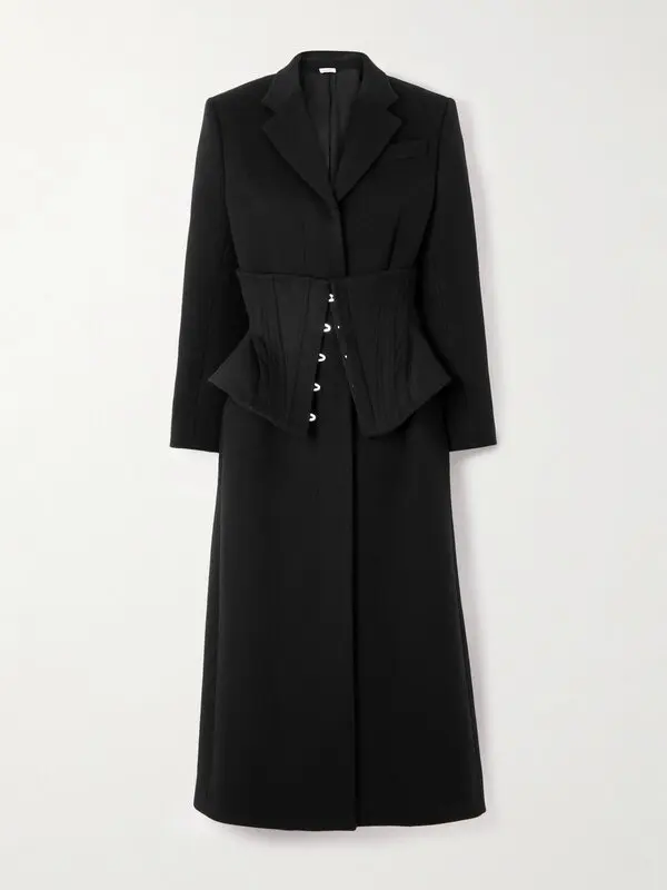 Alexander McQueen Cashmere And Wool-blend Coat