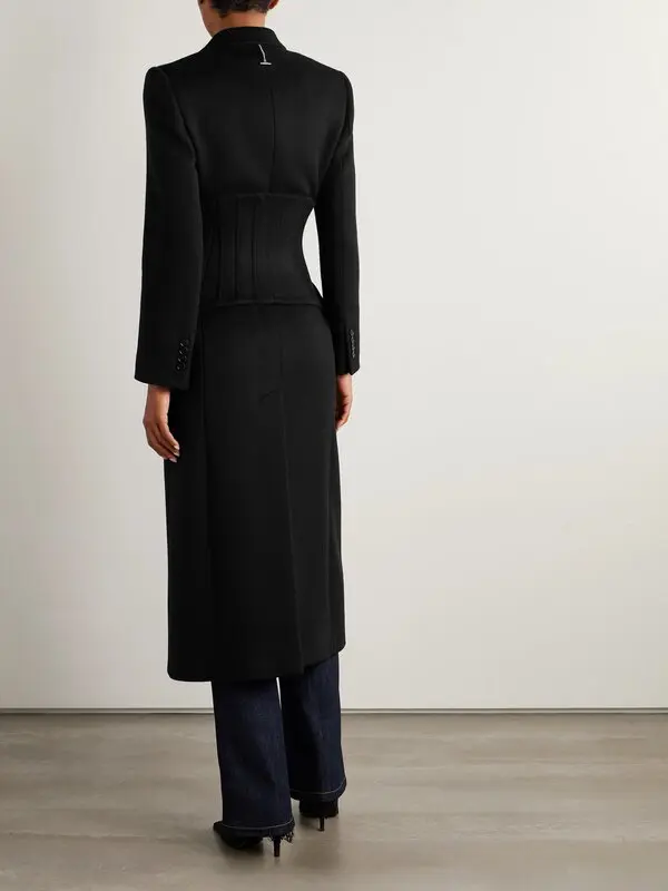 Alexander McQueen Cashmere And Wool-blend Coat